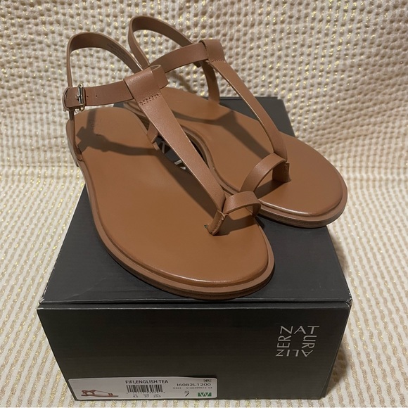 Naturalizer | Shoes | Naturalizer Fifi Light Tan Nude Sandals Toe Ankle ...